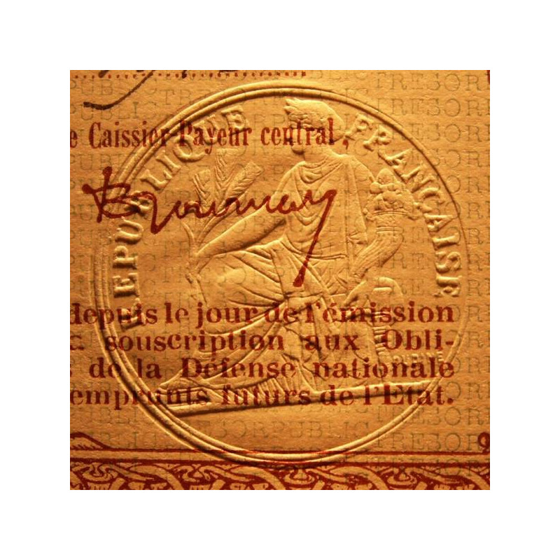 03 - Vichy - Bon de la Défense Nationale - 1916 - 5 francs - Série C ...