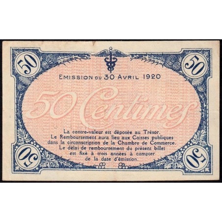 Villefranche-sur-Saône - Pirot 129-11 - 50 centimes - 3me Série - 30/04 ...